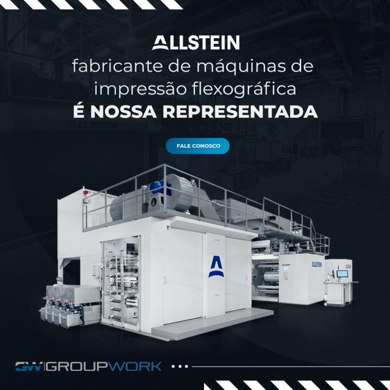Máquinas de impressão flexográfica Allstein – groupwork